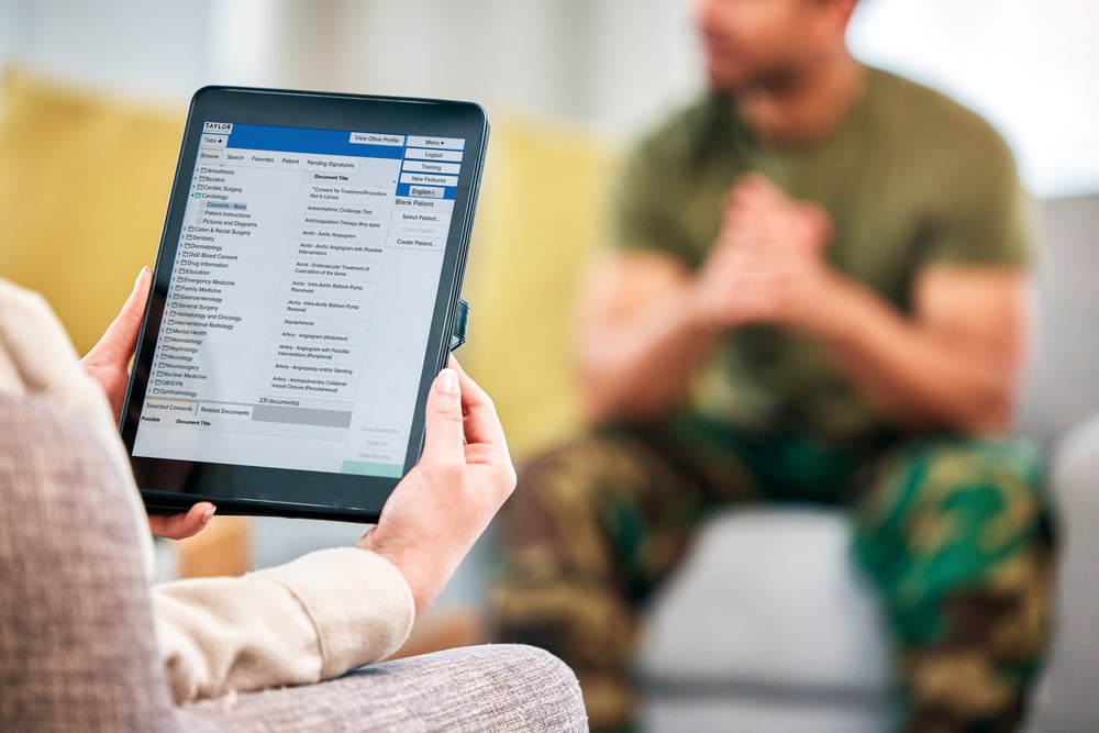 iMed Consent DoD Training Site